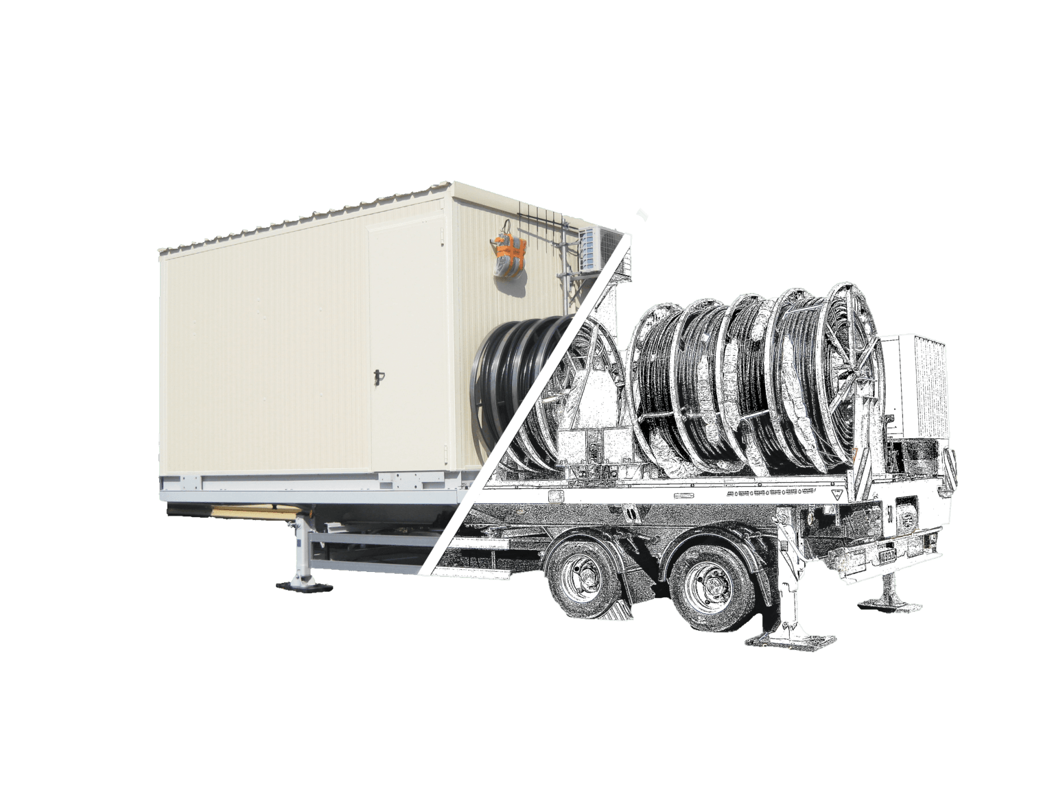 VHV/HV mobile electrical substations - Aventech