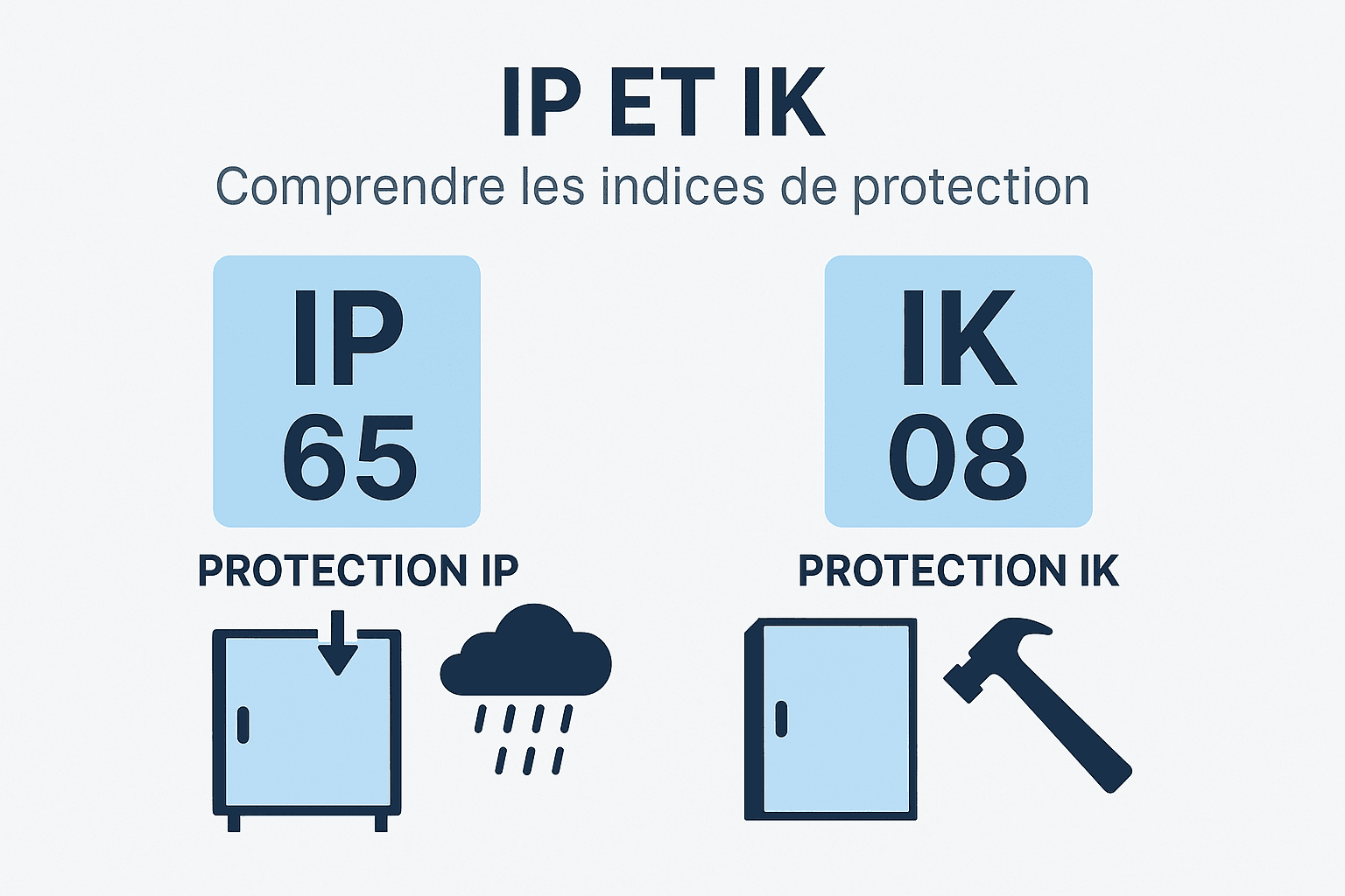 IP, IK : Comprendre les indices de protection d'une armoire électrique